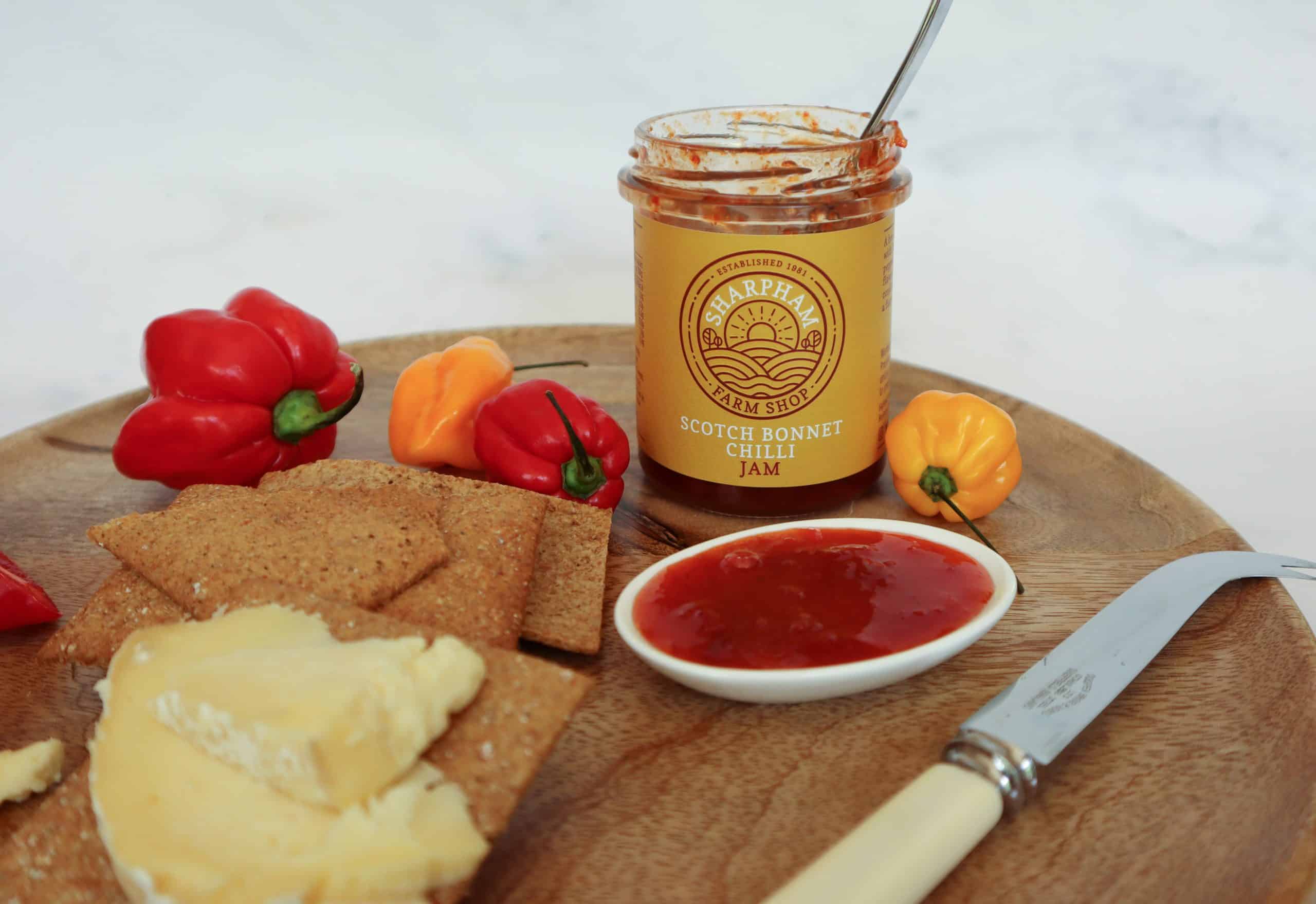 Sharpham Fiery Scotch Bonnet Chilli Jam | Sharpham Cheese