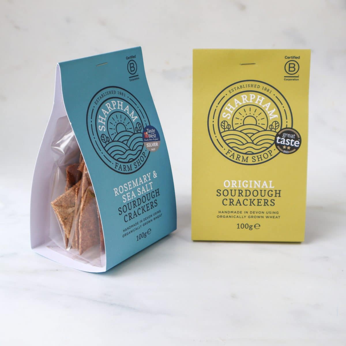 Sharpham Original Sourdough Crackers | Sharpham Cheese
