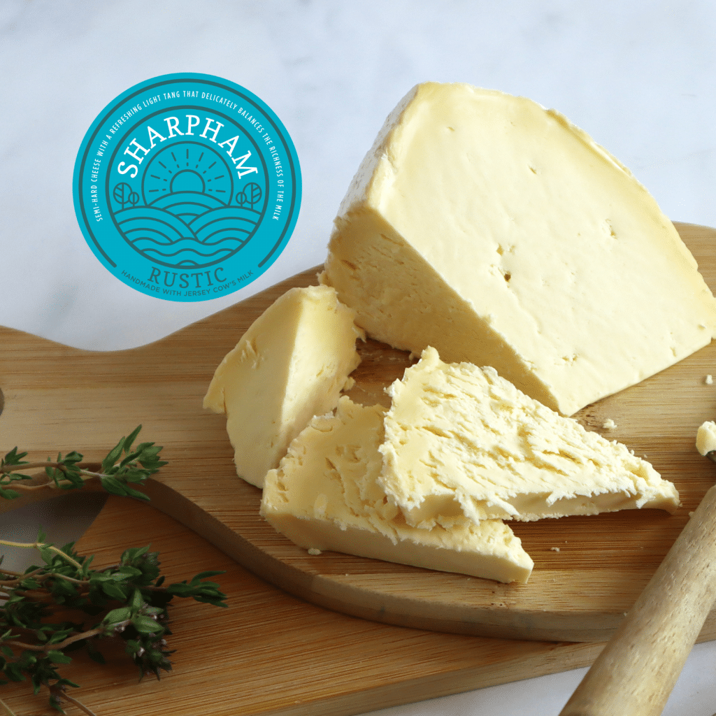Sharpham Rustic Semi-Hard Cheese | Sharpham Cheese