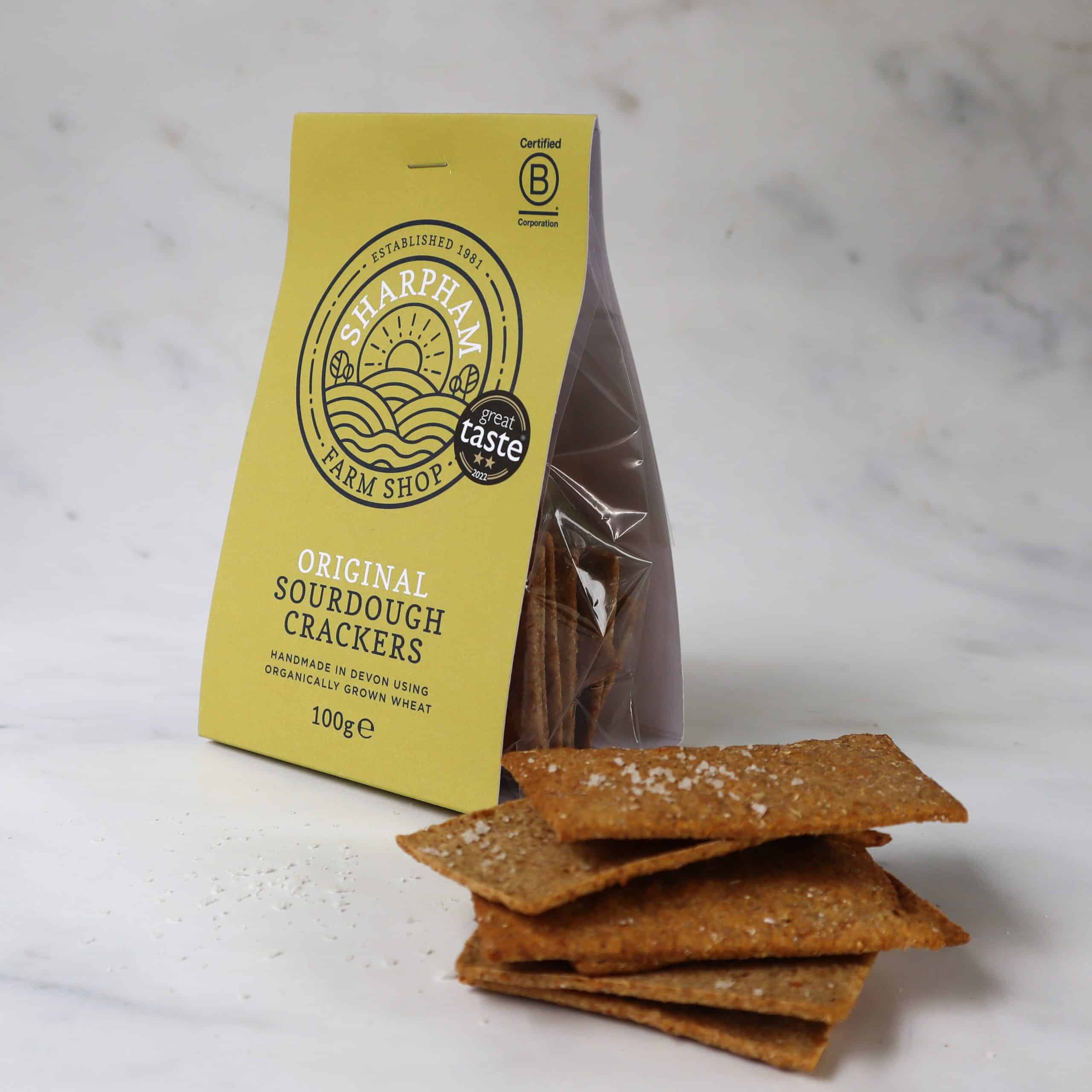 Sharpham Original Sourdough Crackers | Sharpham Cheese