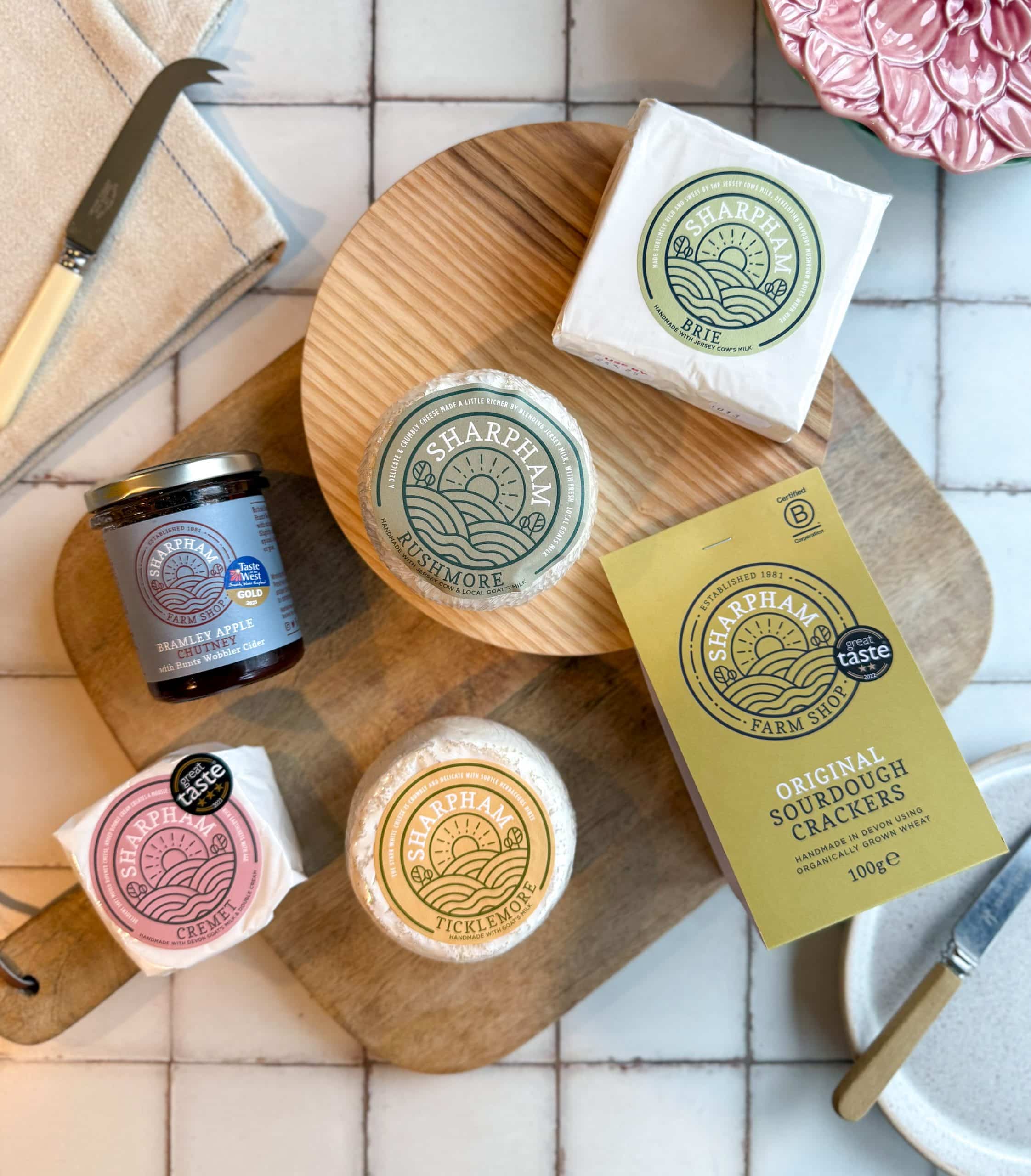 Shop Award-Winning Cheese & Hampers - Sharpham Cheese